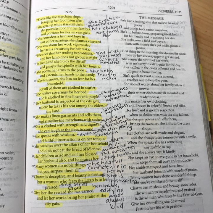 Creating A Bible Note Taking System That Works For You