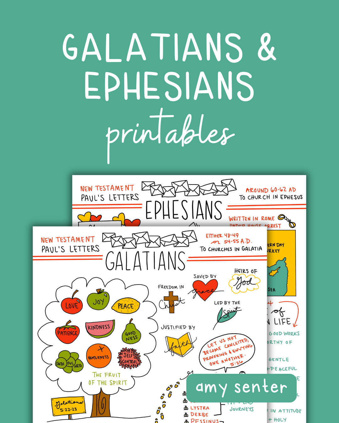 Galatians & Ephesians: SIMPLE Bible Notes (Digital)