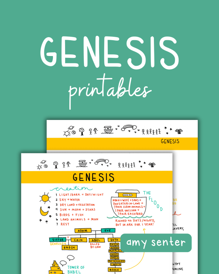 Book of Genesis Printable Summary