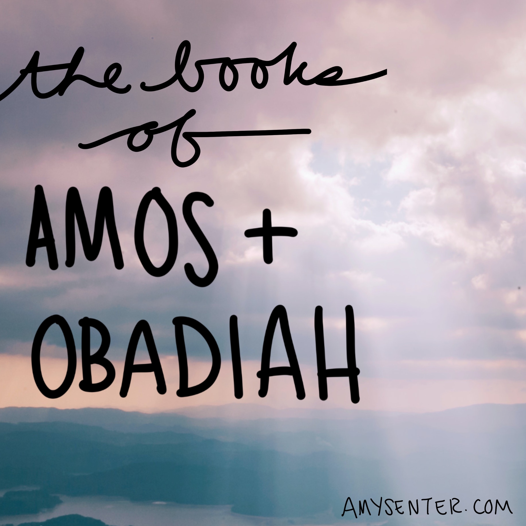 Printable Study for the Book of Amos and Obadiah in the Bible
