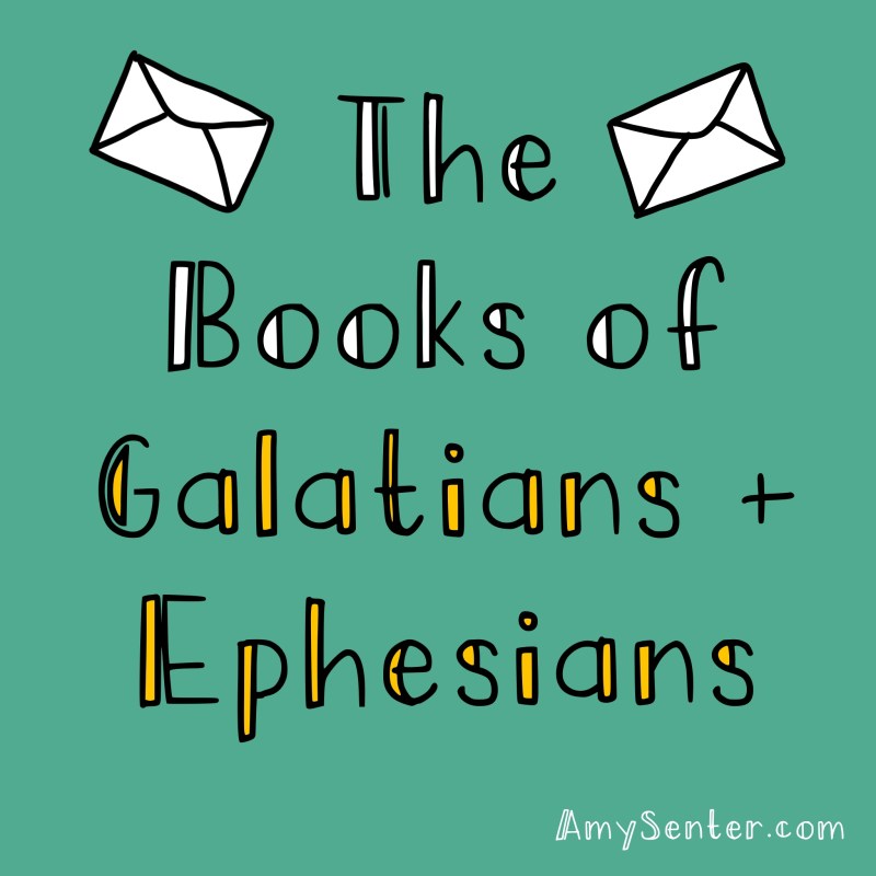 Galatians and Ephesians Bible Study Sheets