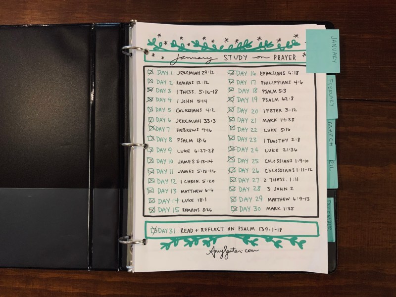 365 Bible Verses to Print for the Entire Year