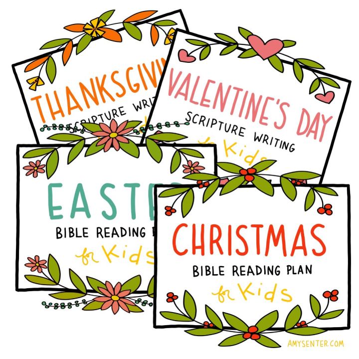 Holiday Bible Activities Bundle for Kids