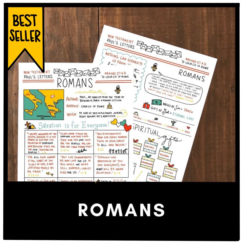 Book of Romans Bible Study Printables