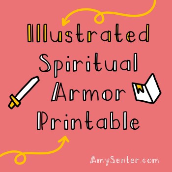 Download This Illustrated Spiritual Armor of God Cheat Sheet