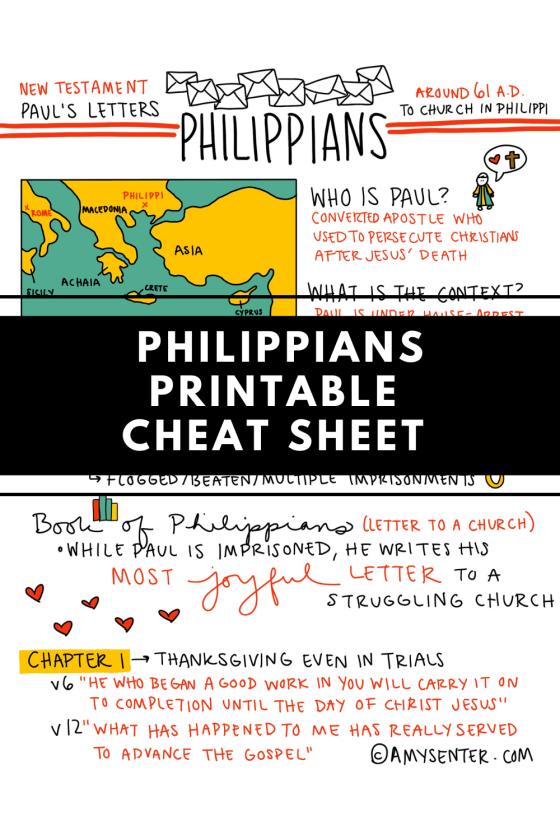 A Printable Summary of the Book of Philippians