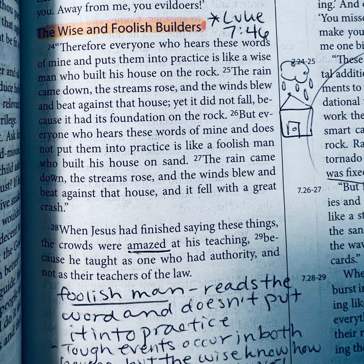 Easy Pictures to Draw in Your Bible To Help Visual Learners