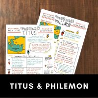 Books of Titus and Philemon Bible Study Printables