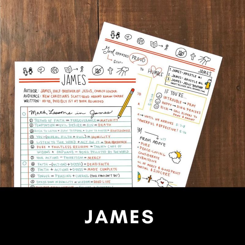 Book of James Bible Study Printables