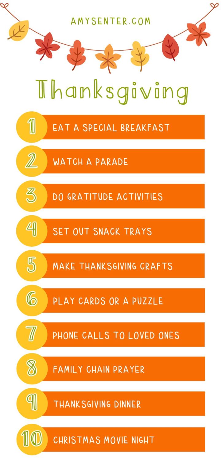Create an Itinerary Full of Family Activities on Thanksgiving Day