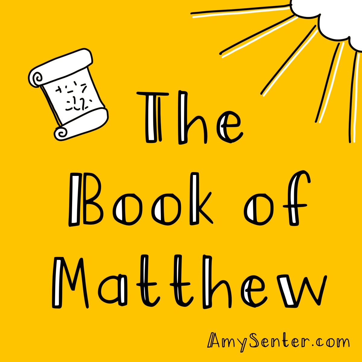 Printable Bible Study Overview of the Book of Matthew