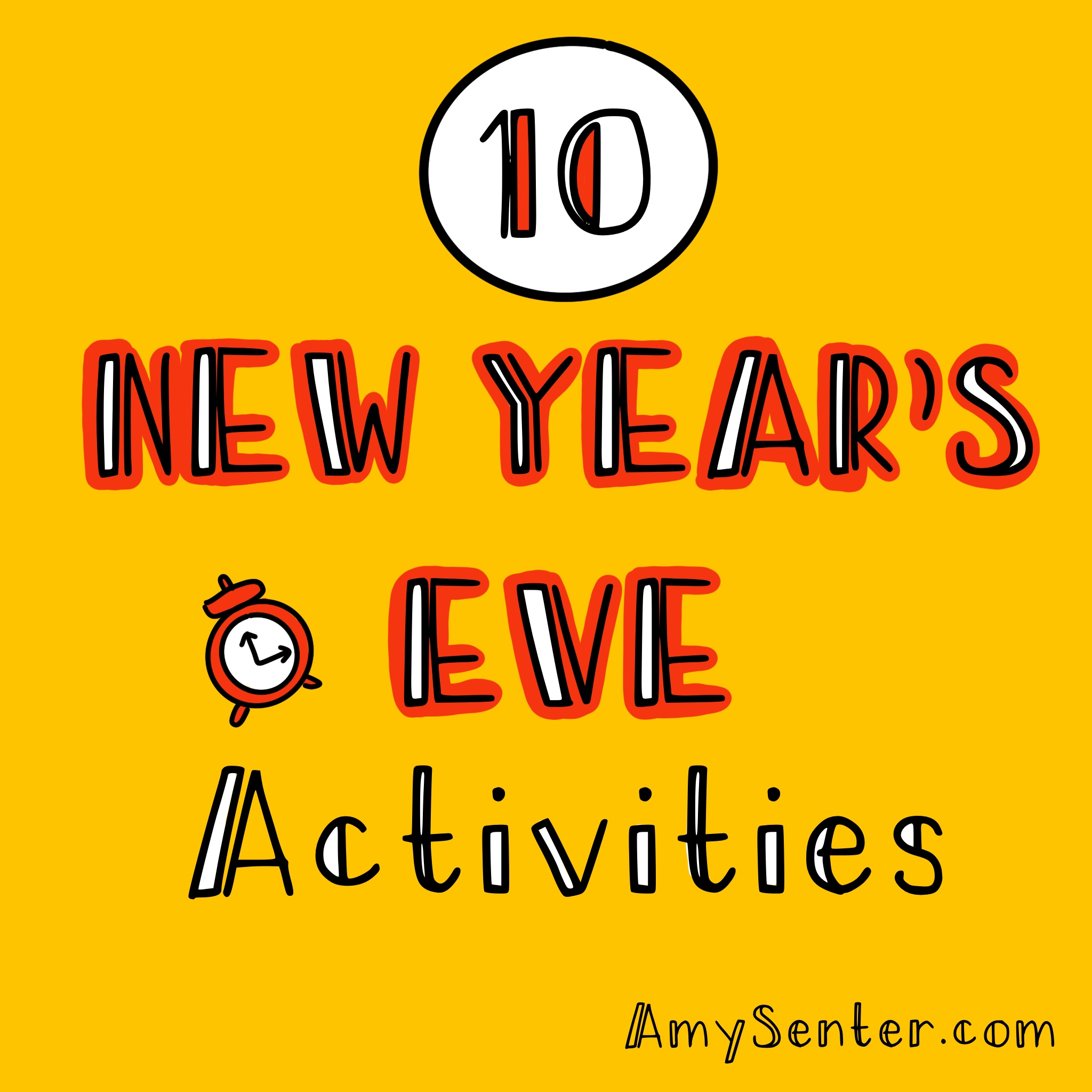 10 Activities and Games to Ring in the New Year