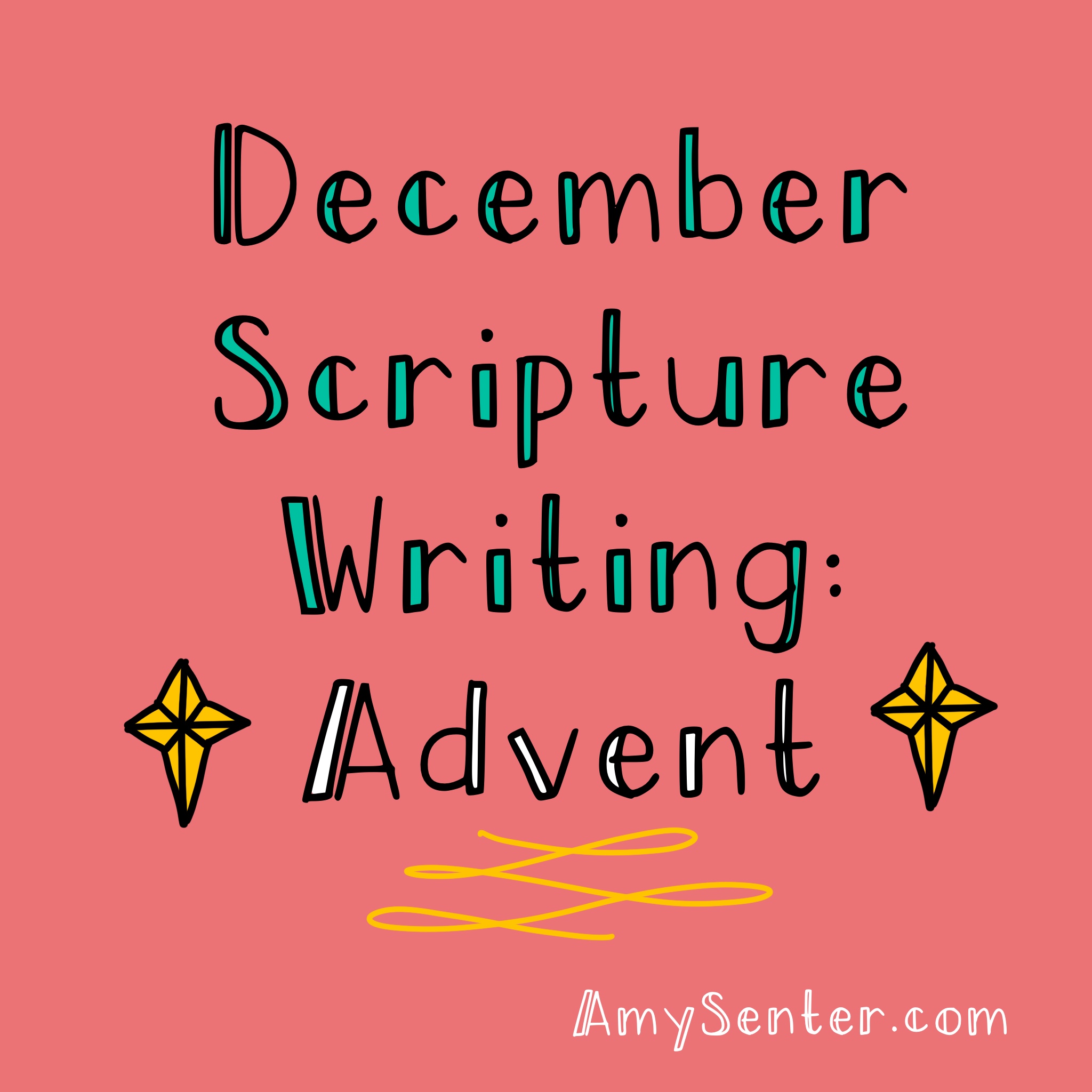 25 Days of Simple Advent Bible Study Quotes for December