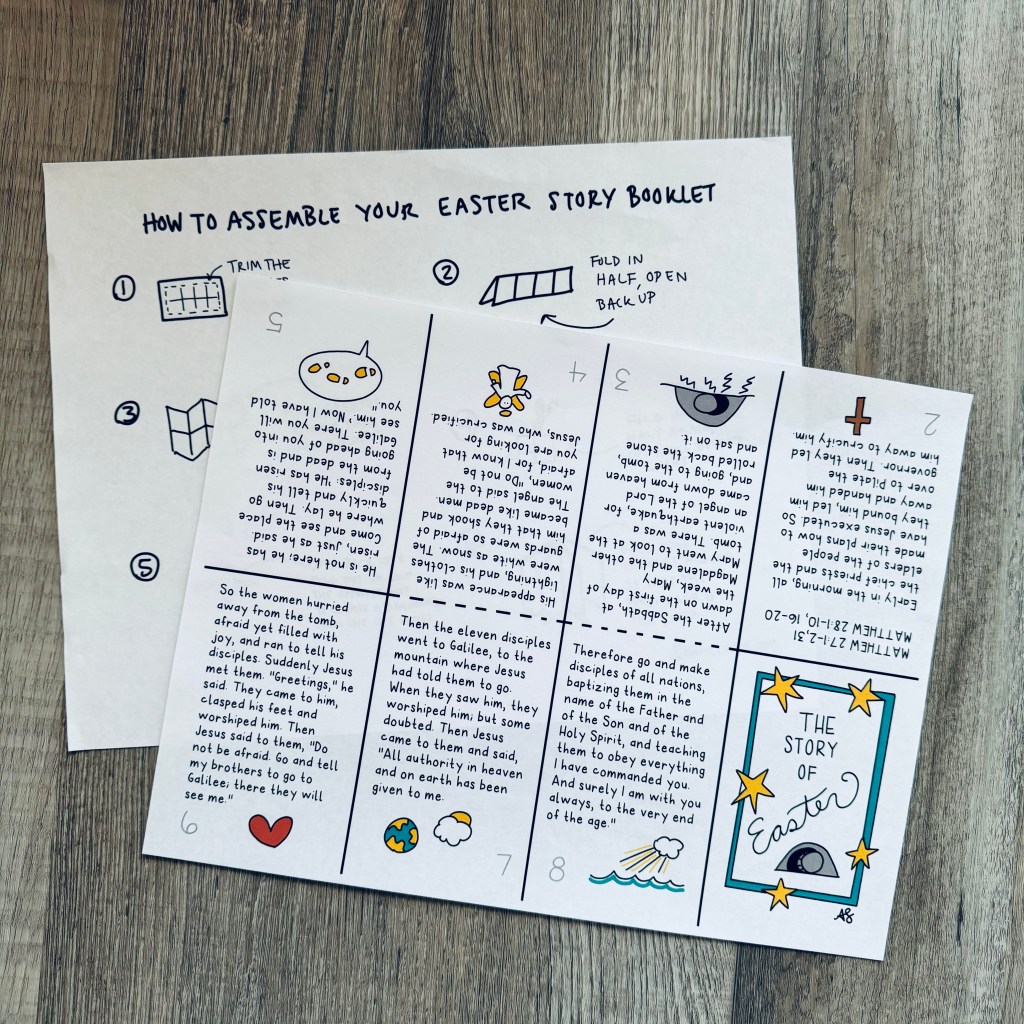 Easter Bible Reading Plan + Activities for Kids