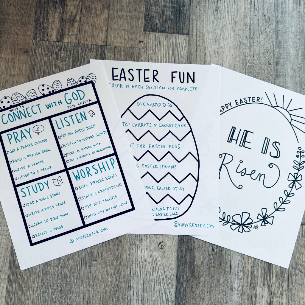 Easter Bible Reading Plan + Activities for Kids