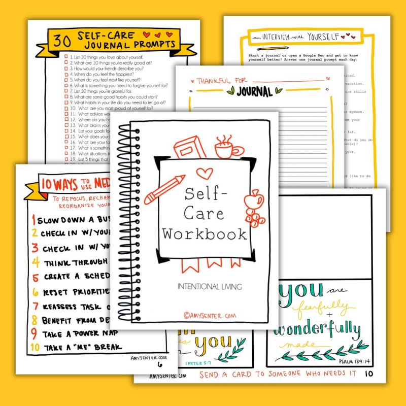 Self-Care Bible Study Workbook